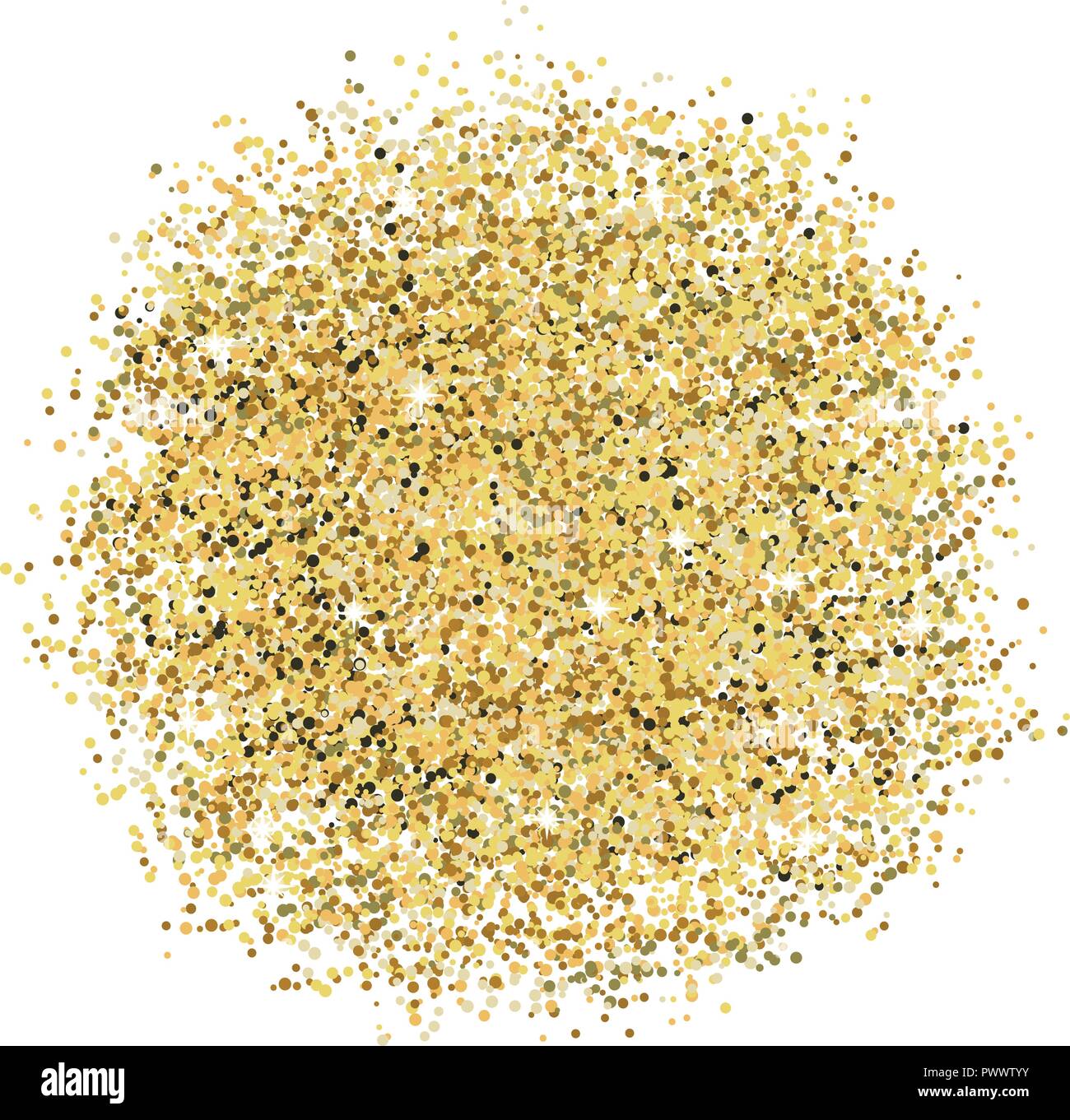 Gold glitters Stock Vector Images - Alamy