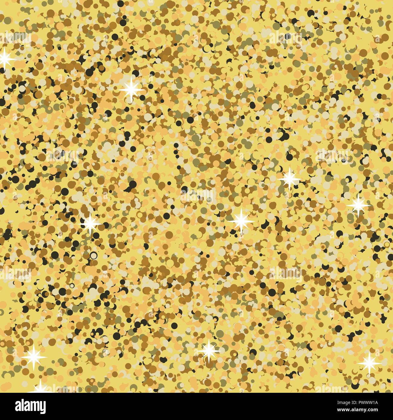 Gold glitters Stock Vector Images - Alamy