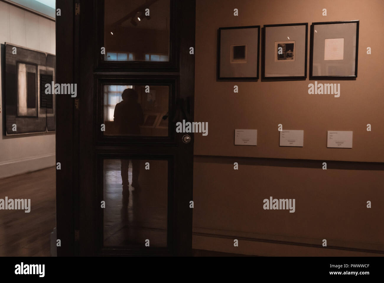Silhouette at National Museum Stock Photo - Alamy