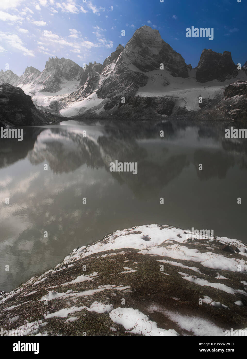 A Peaceful Lake Stock Photo - Alamy