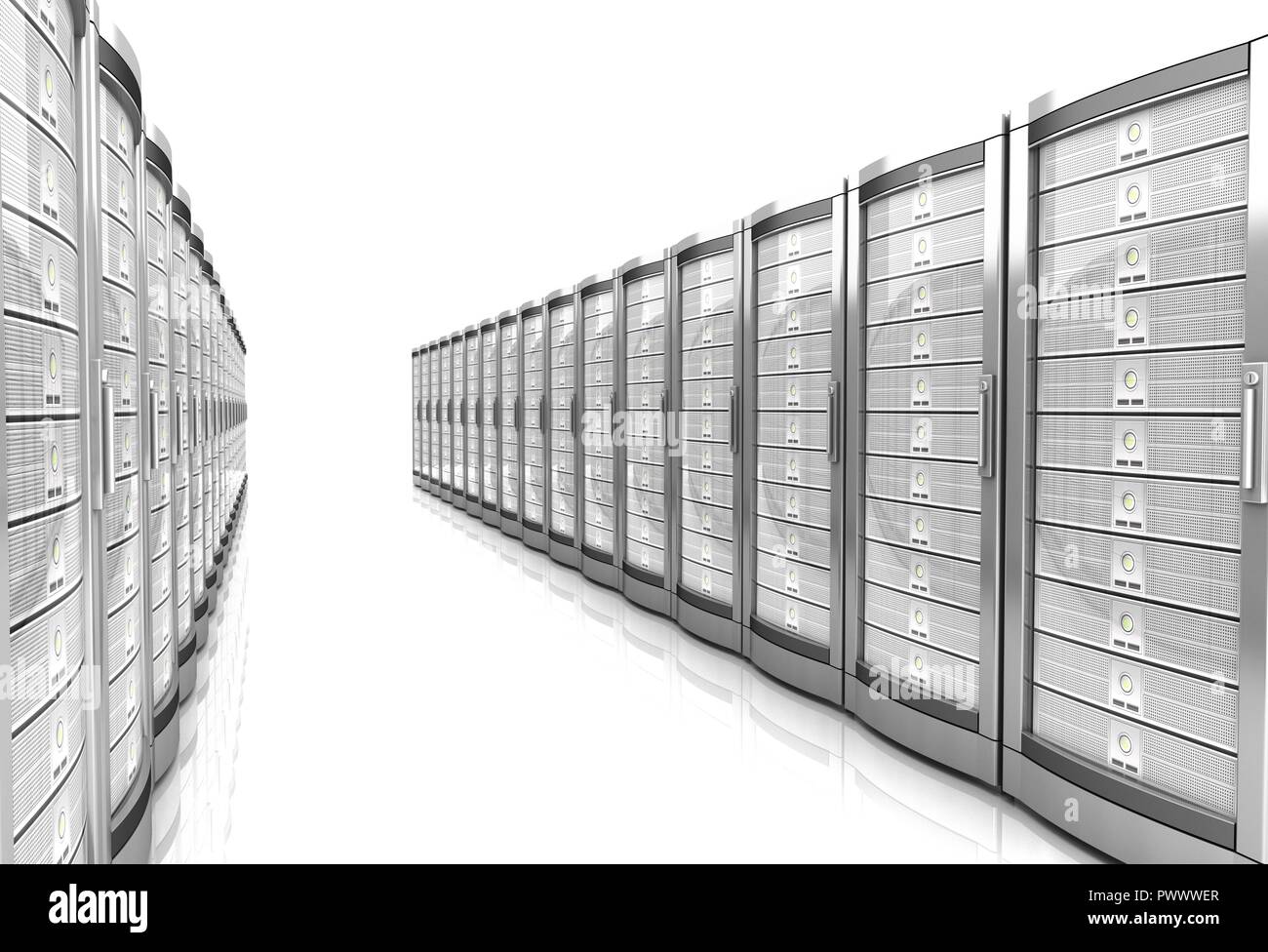 Server farm background Black and White Stock Photos & Images - Alamy