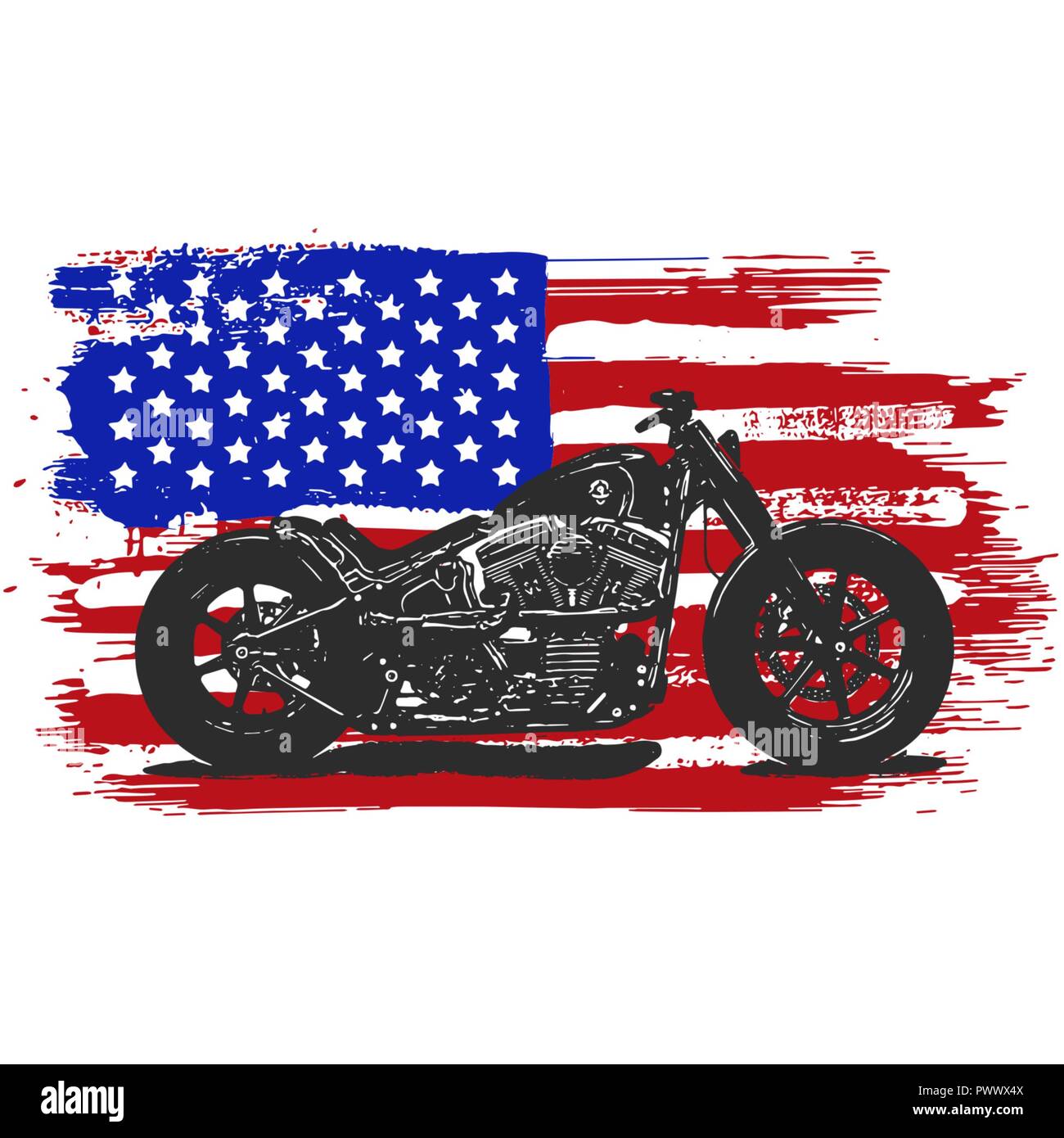 1960s motorcycle chopper hi-res stock photography and images - Alamy