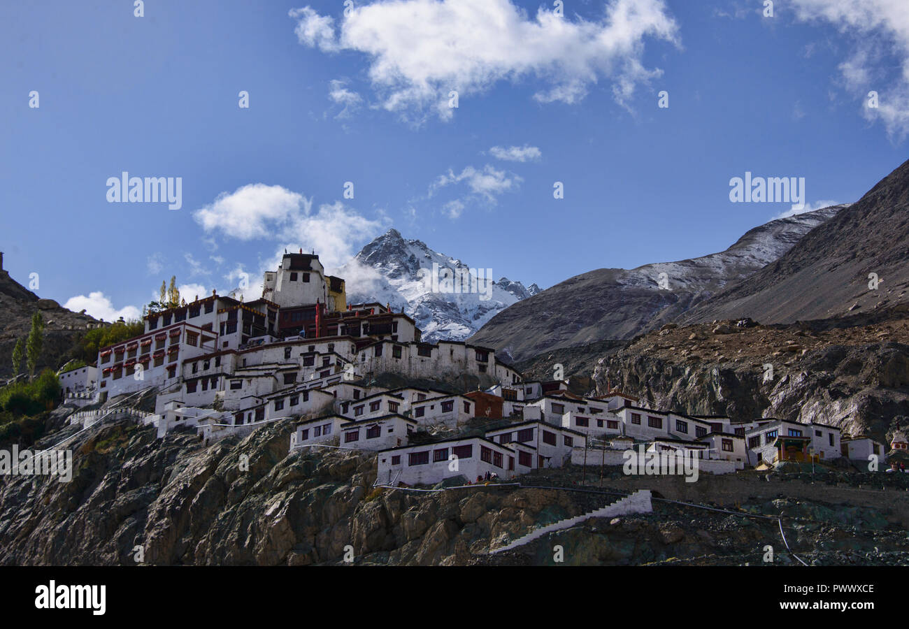 Diskit Monastery, Maitreya Buddha , India, Ladakh, Nubra Valley ...