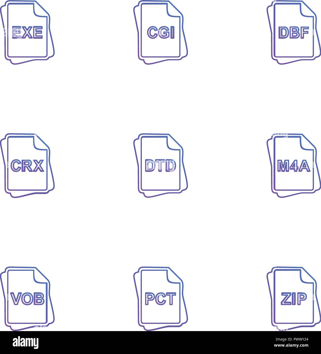 Db icons Stock Vector Images - Alamy