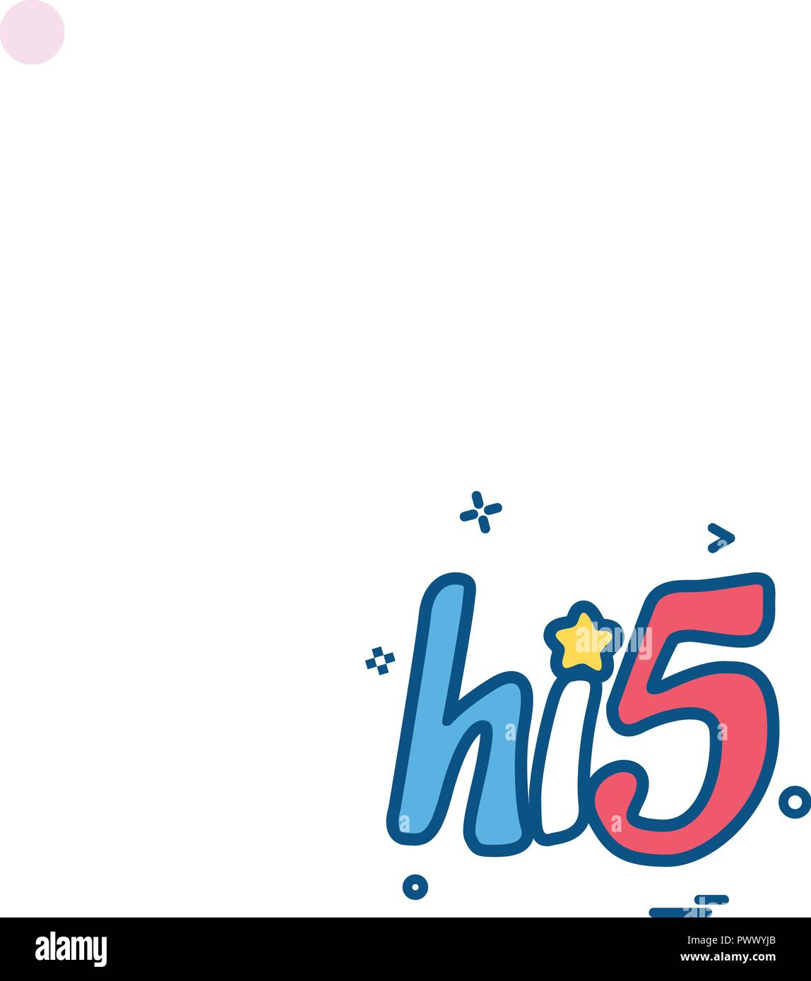 Hi5 logo hi-res stock photography and images - Alamy