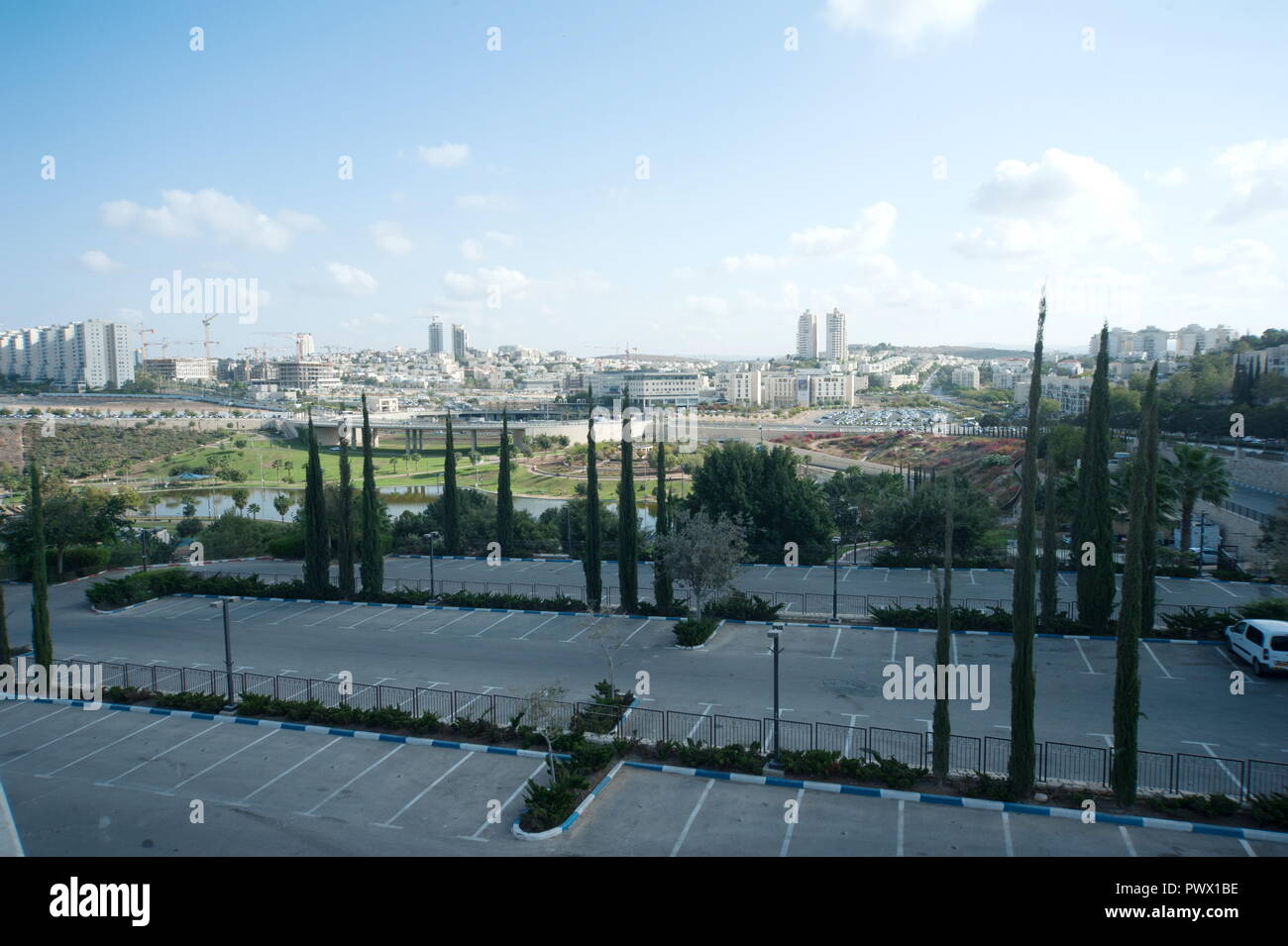 landscape of Modiin city, Israel Stock Photo - Alamy