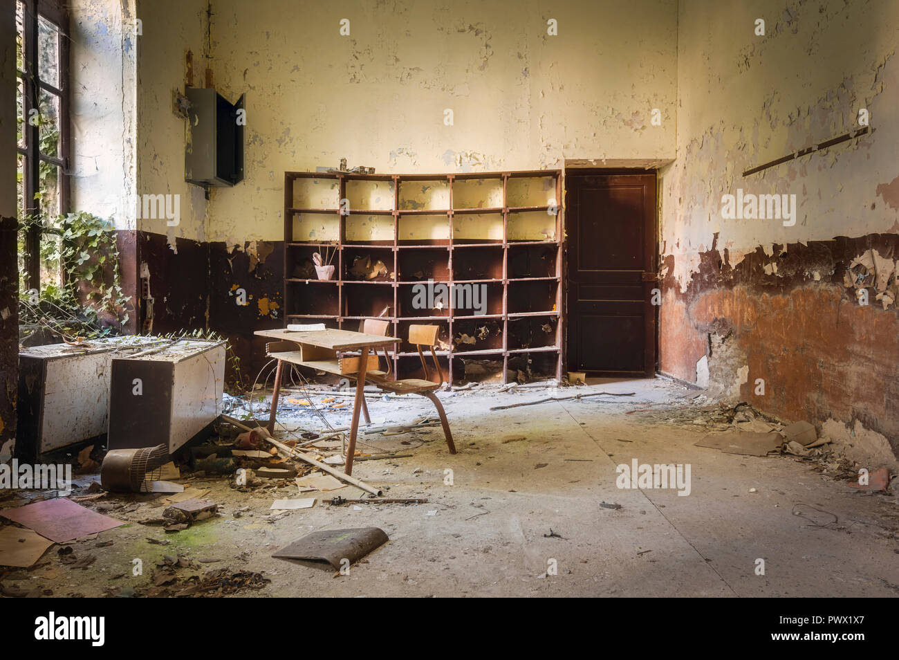 Abandoned Schools Classrooms