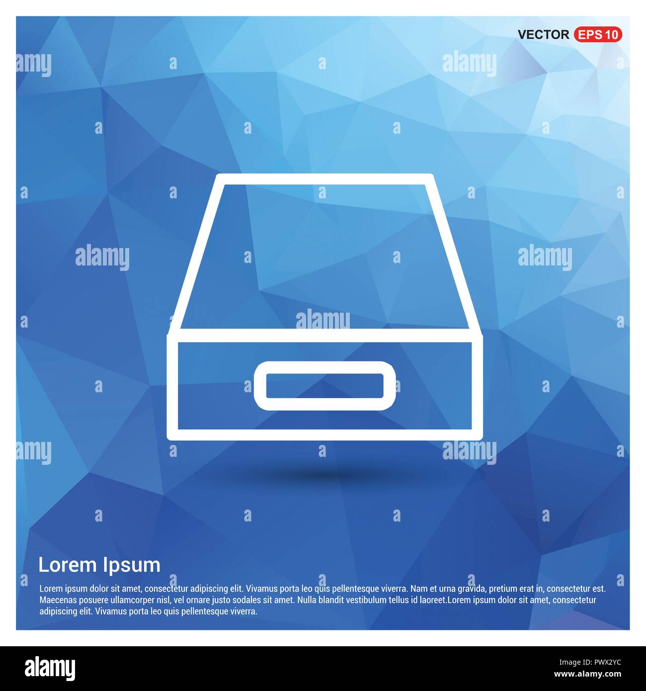 Hard disk drive icon - Free vector icon Stock Vector Image & Art - Alamy