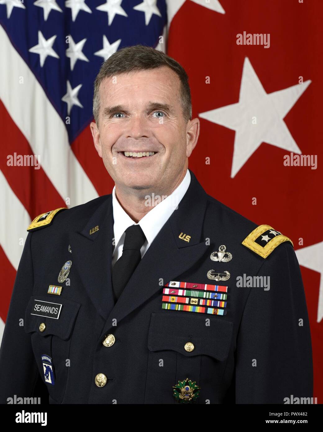U.S. Army Lt. Gen. Thomas C. Seamands, Chief of Army Human Resources ...