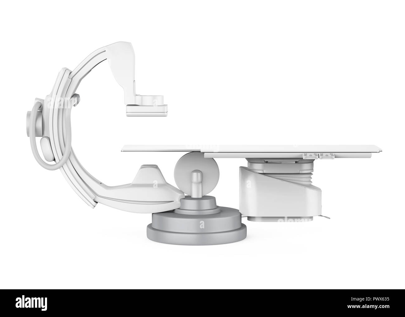 C Arm X-Ray Machine Scanner Isolated Stock Photo - Alamy