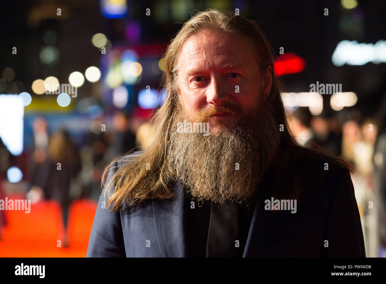 David Mackenzie, director arrives at the European premiere of Outlaw ...