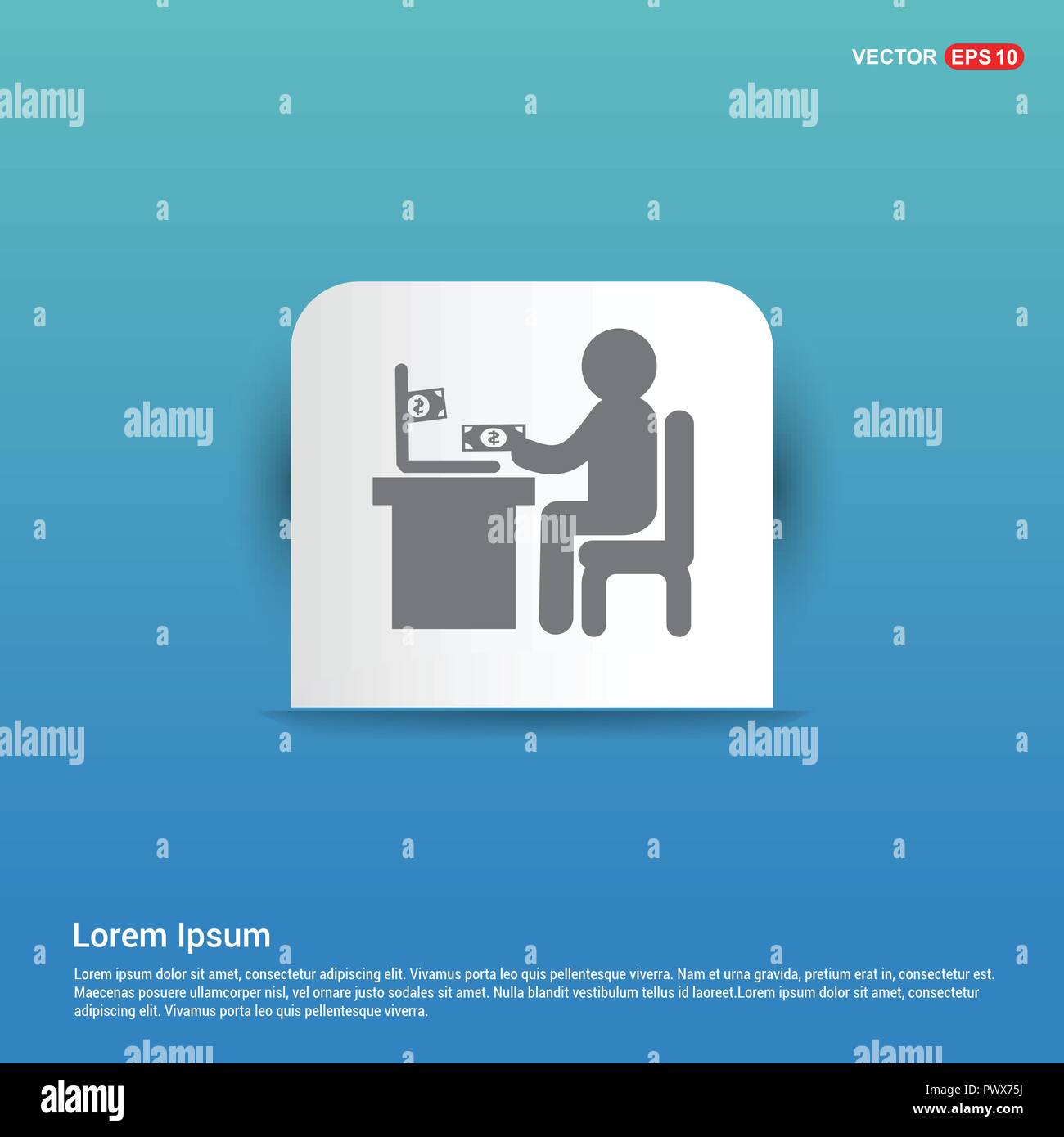 Sticker silhouette laptop computer hi-res stock photography and images ...