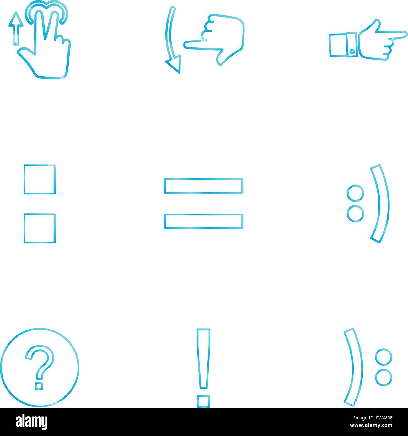 maths , emoji , equals , hands , pointer , arrows , directions , signs ...