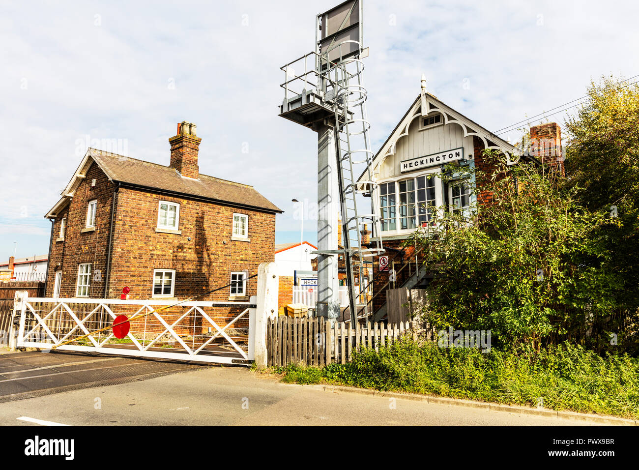 Heckington village railway hi-res stock photography and images - Alamy