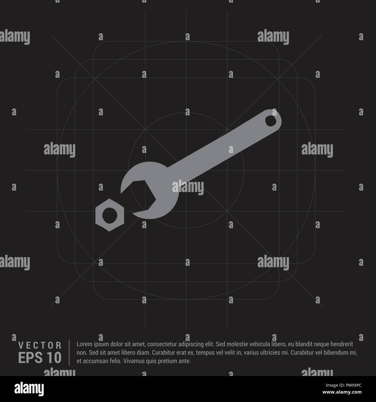 Adjustable socket wrench Stock Vector Images - Alamy