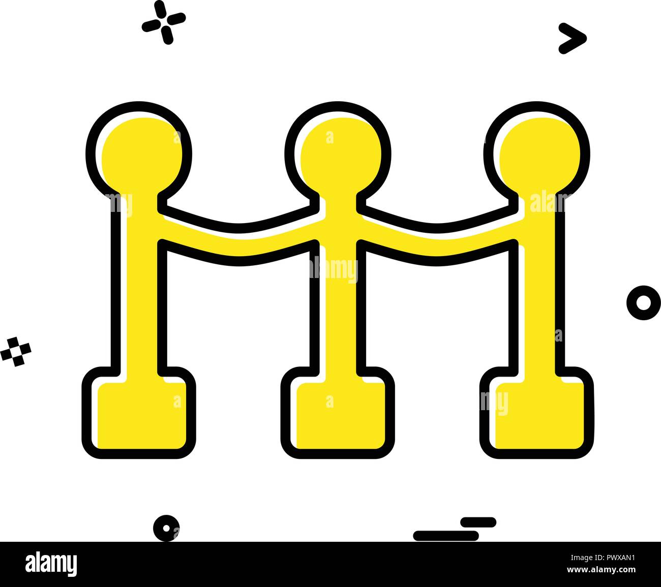 wall Boundary icon design vector Stock Vector Image & Art - Alamy