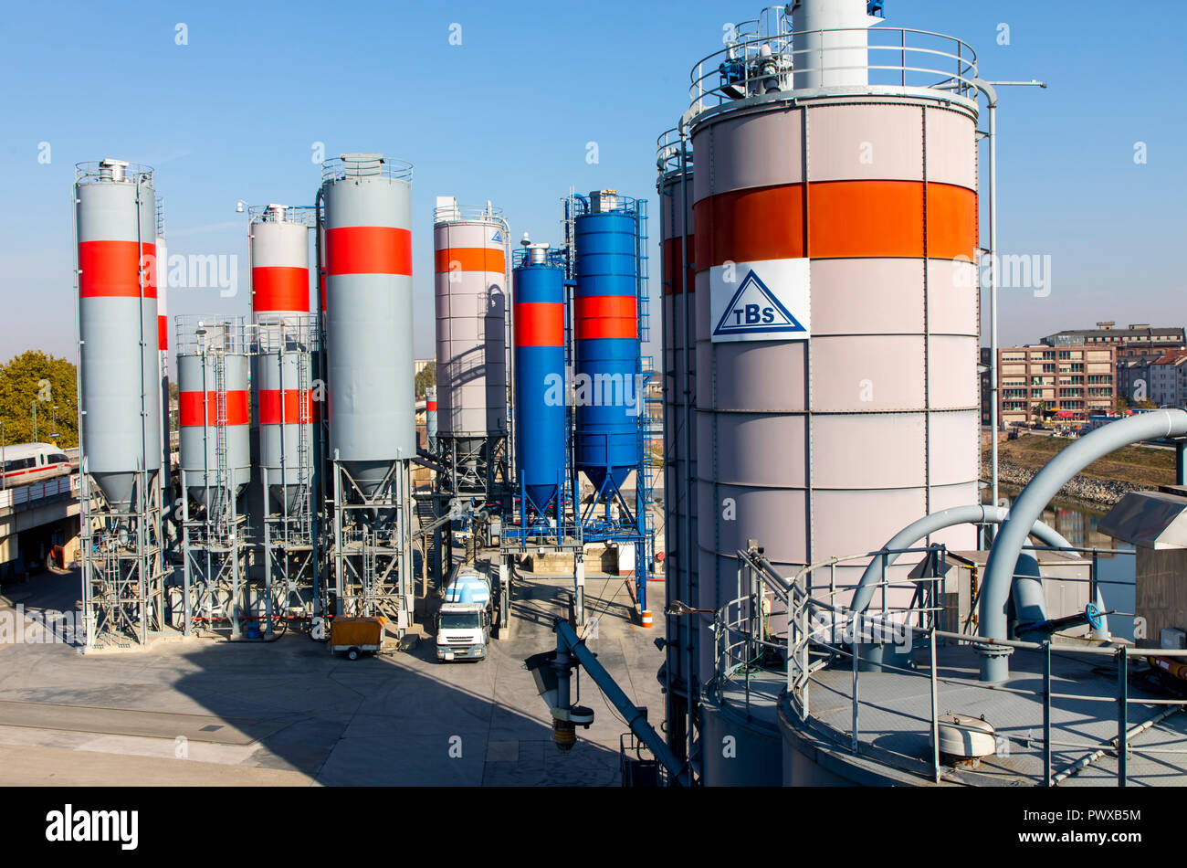 TBS Cement Mixing Plant in, Production of Cement and Ready-mixed ...