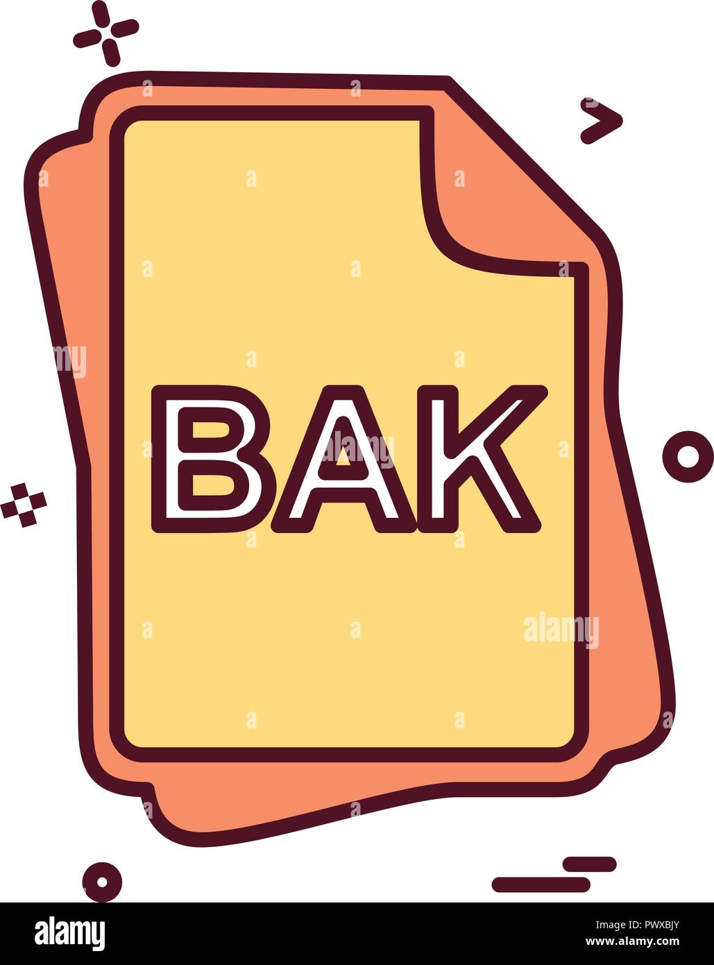Bak file type Stock Vector Images - Alamy