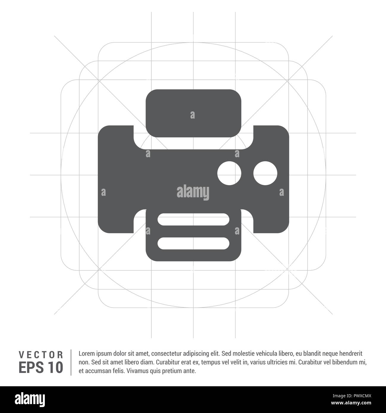 Office printer icon Stock Vector Image & Art - Alamy