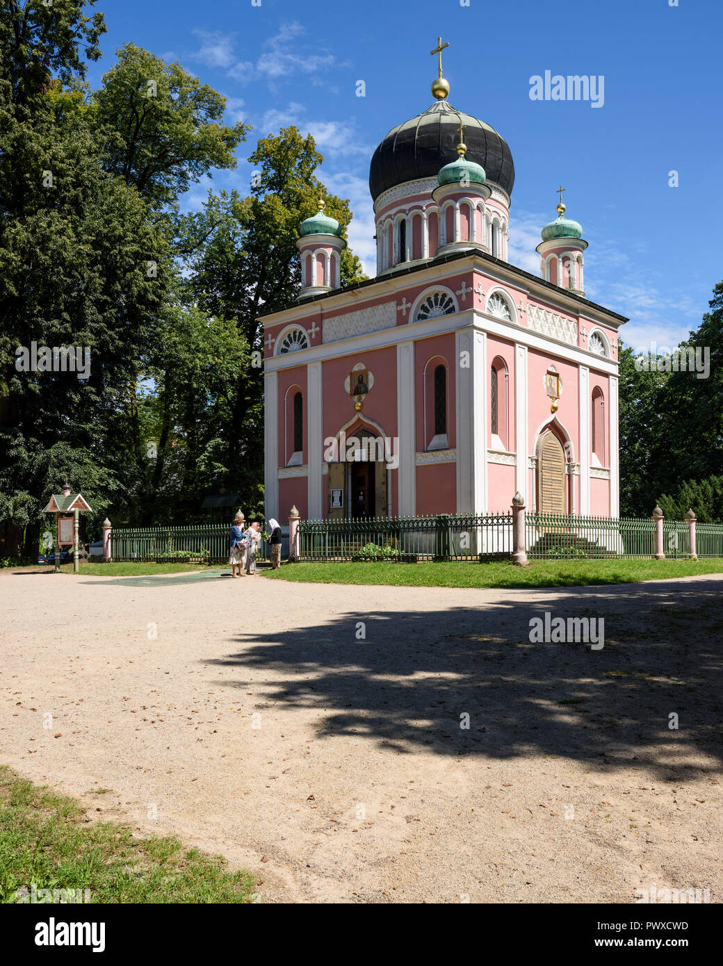 Potsdam. Berlin. Germany. Alexander Nevsky Memorial Church (Alexander ...