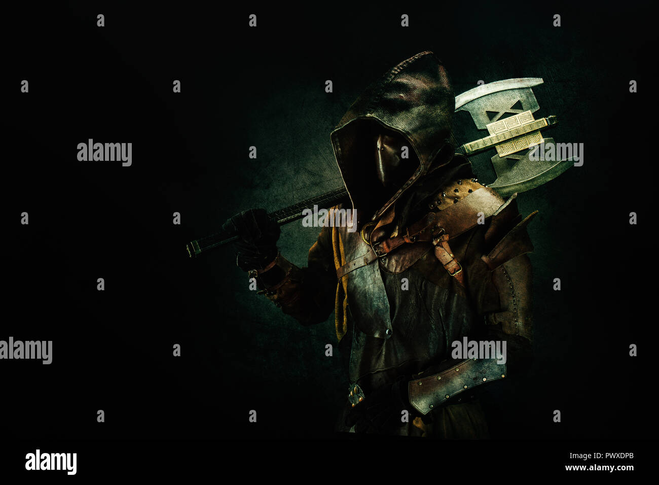 Portrait of an Executioner Stock Photo - Alamy