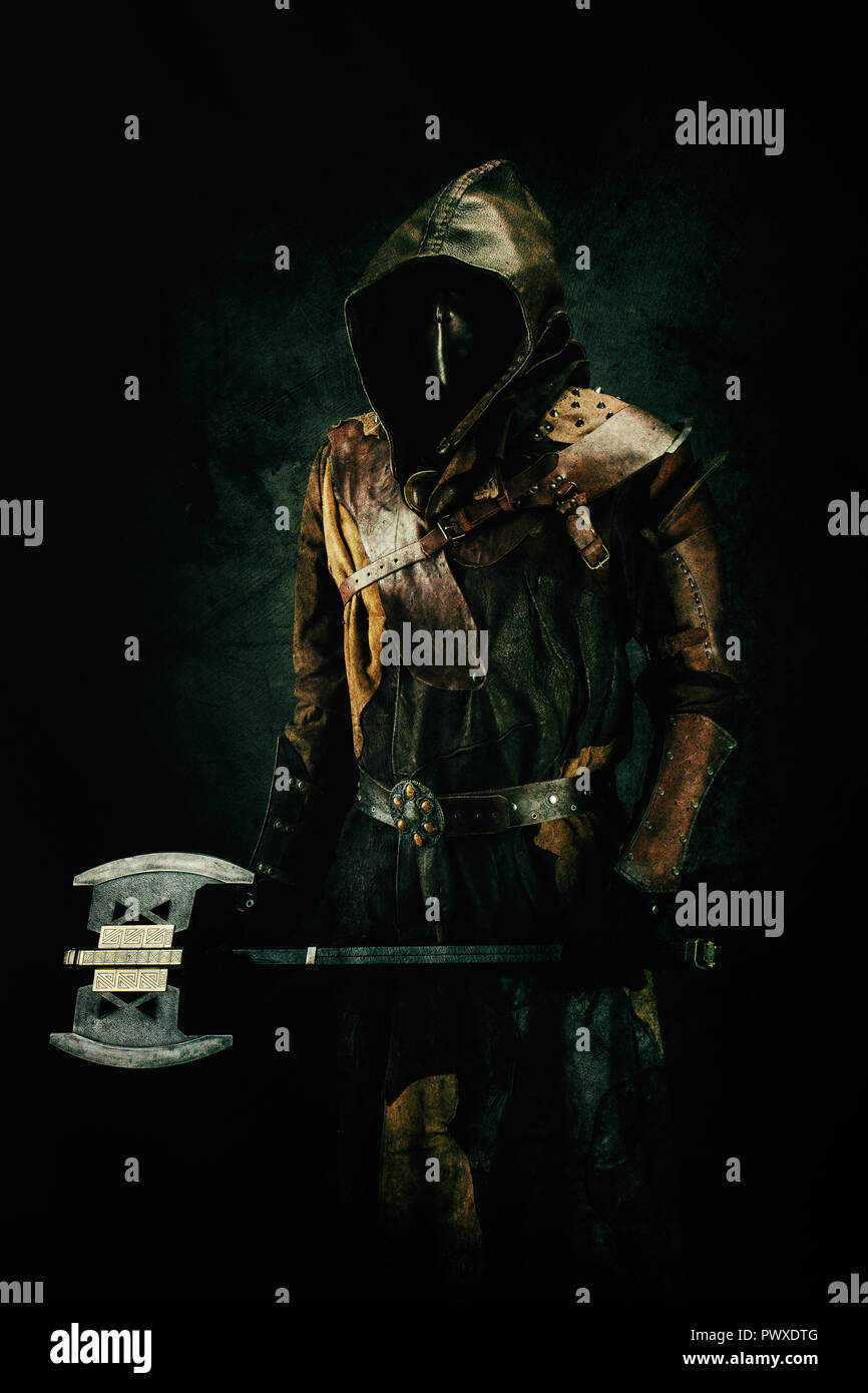 Portrait of an Executioner Stock Photo - Alamy