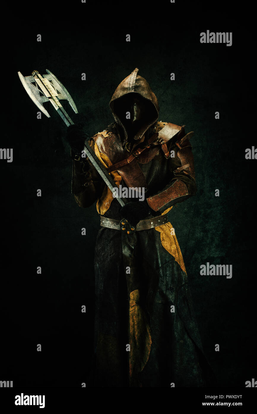 Portrait of an Executioner Stock Photo - Alamy