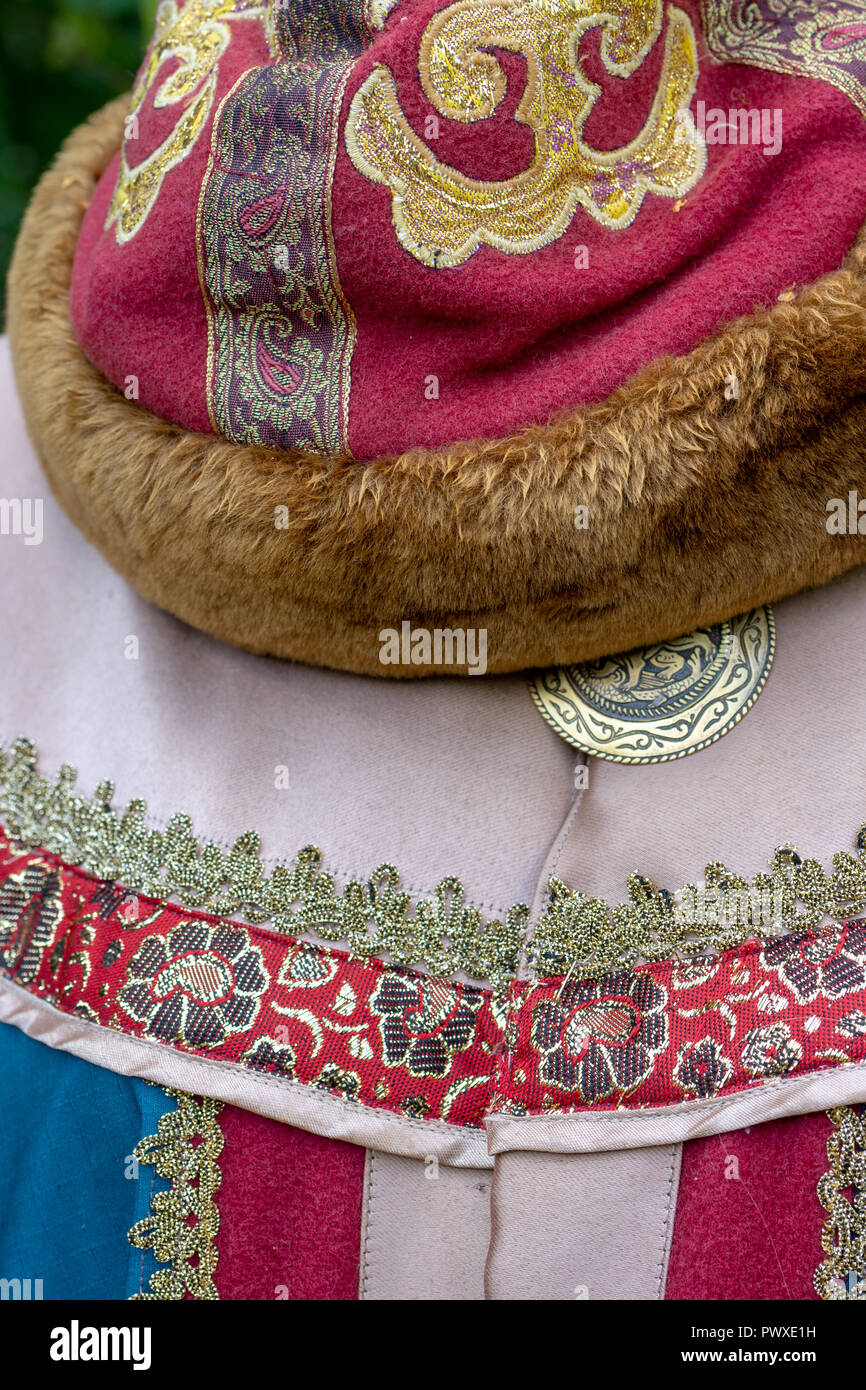 Russian princely national costume Stock Photo - Alamy
