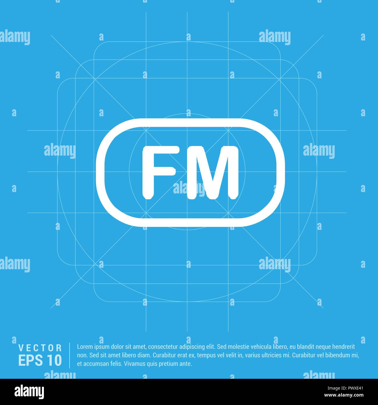 Amplitude modulation broadcast Stock Vector Images - Alamy