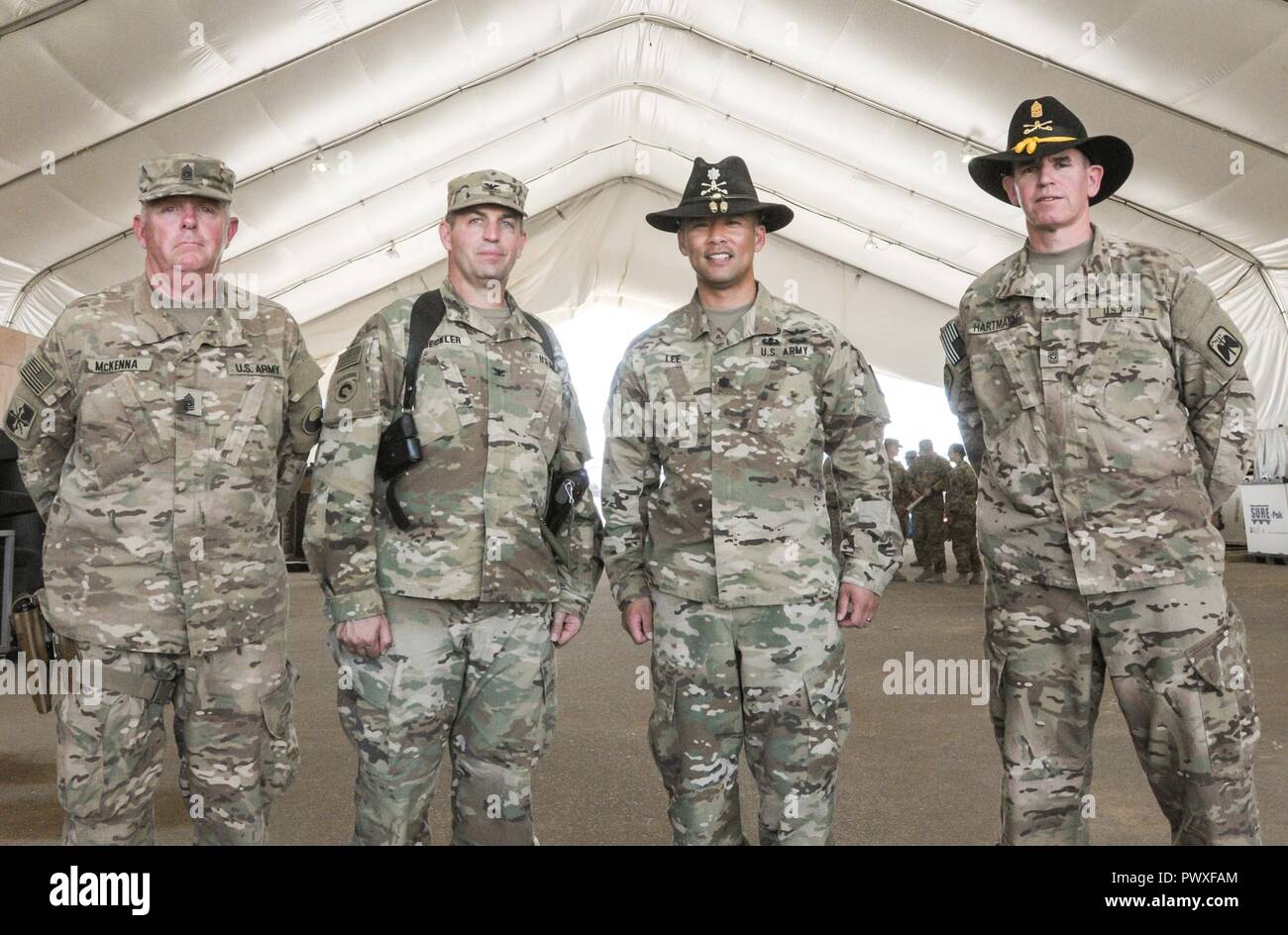 ERBIL, Iraq - U.S. Army Col. Mark Beckler and Command Sgt. Maj. Steven ...