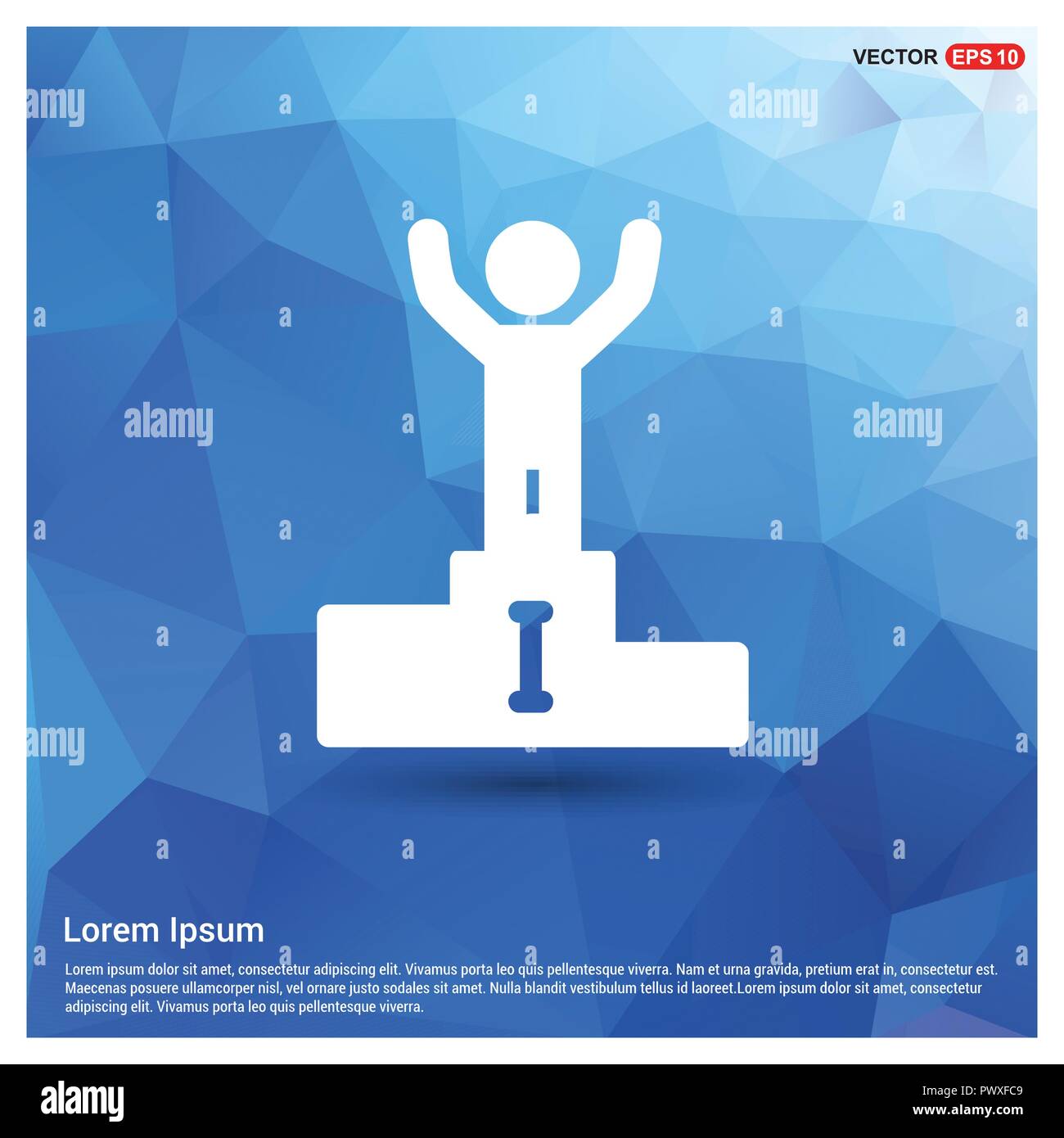 Winner Podium Icon Stock Vector Image & Art - Alamy