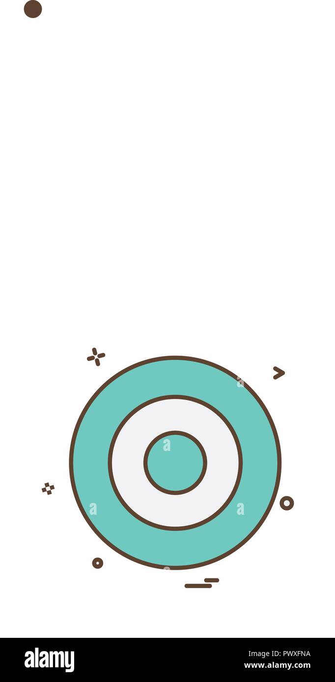 Target icon design vector Stock Vector Image & Art - Alamy