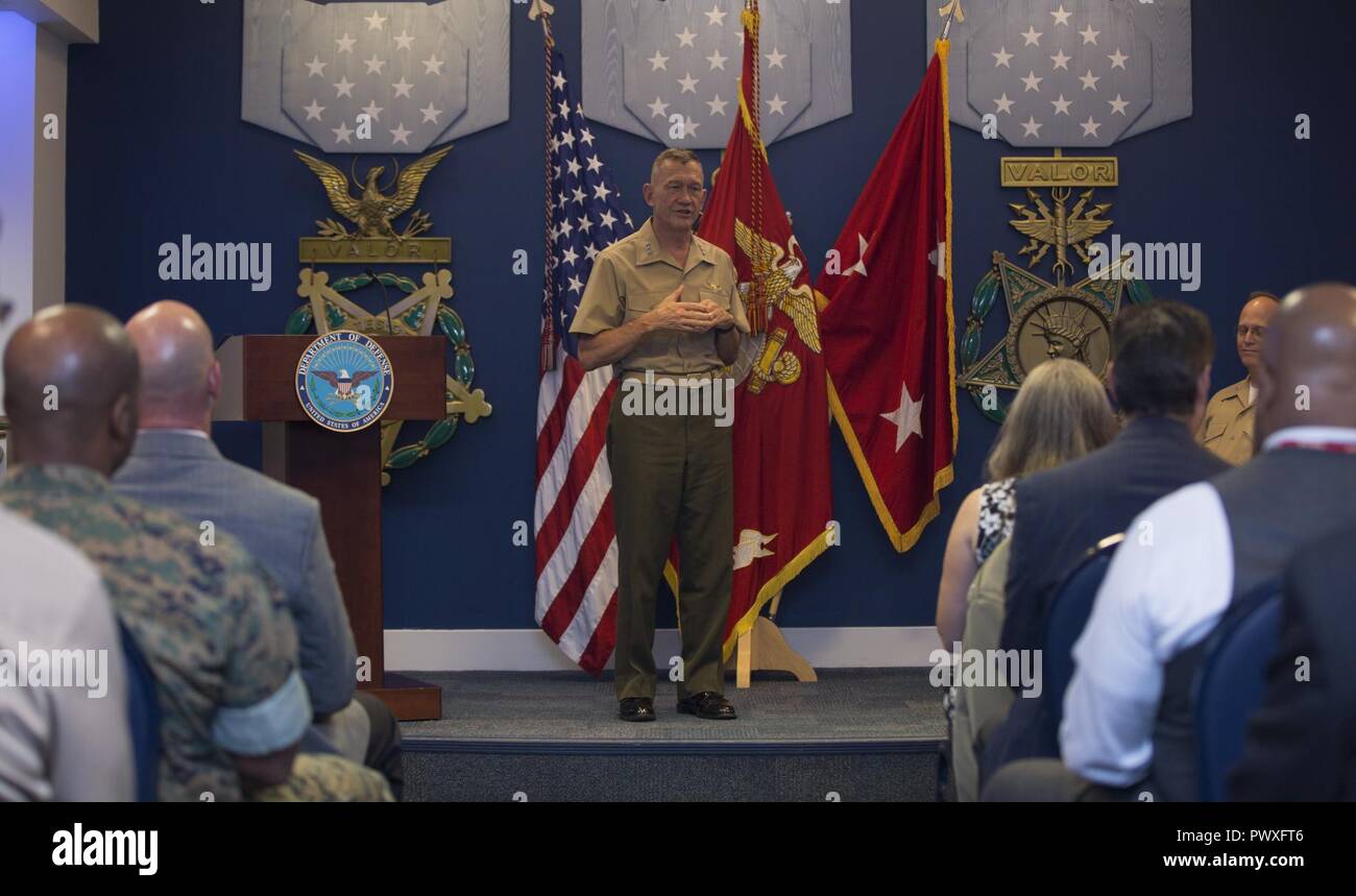 U.S. Marine Corps Lt. Gen. Jon M. Davis, deputy commandant for Aviation ...