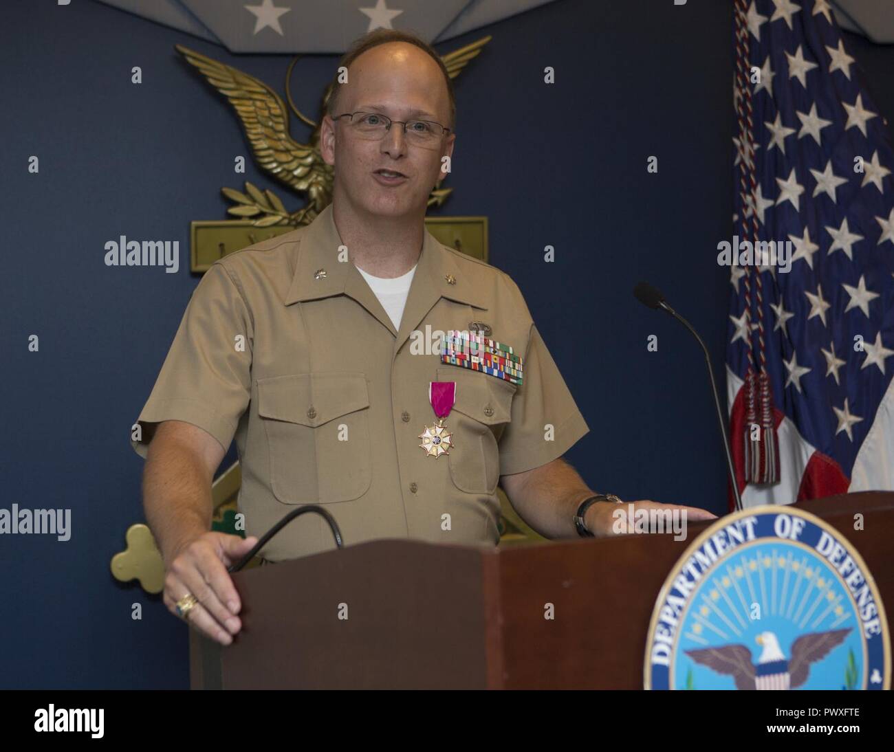 U.S. Marine Corps Lt. Col. Thomas A. Lenhardt, F-35 deputy, Depot ...