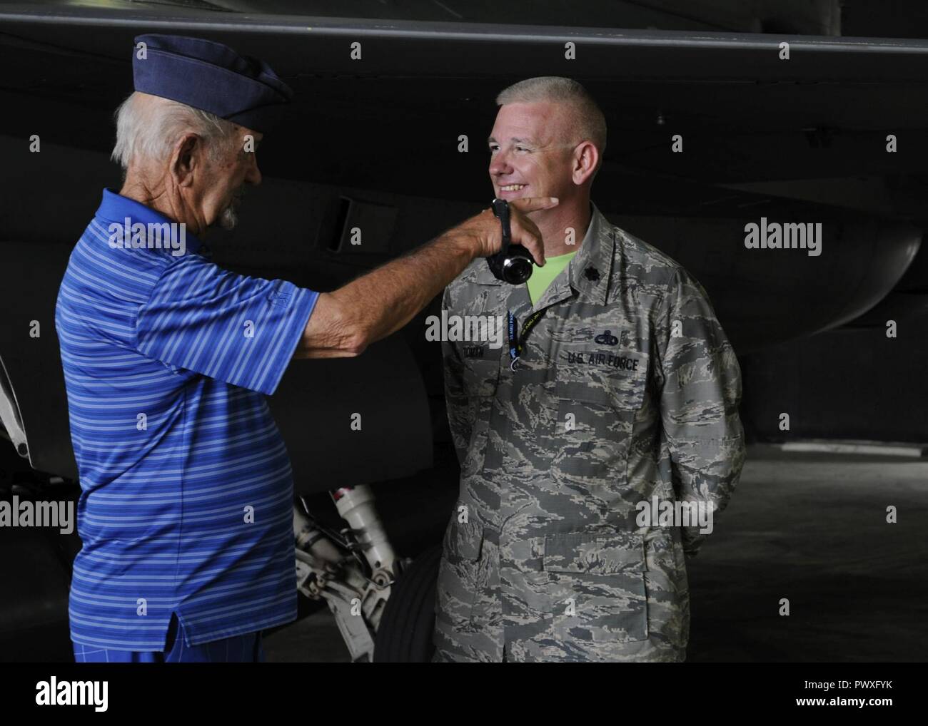 U.S. Air Force Lt. Col. Christopher Tooman, 8th Aircraft Maintenance ...