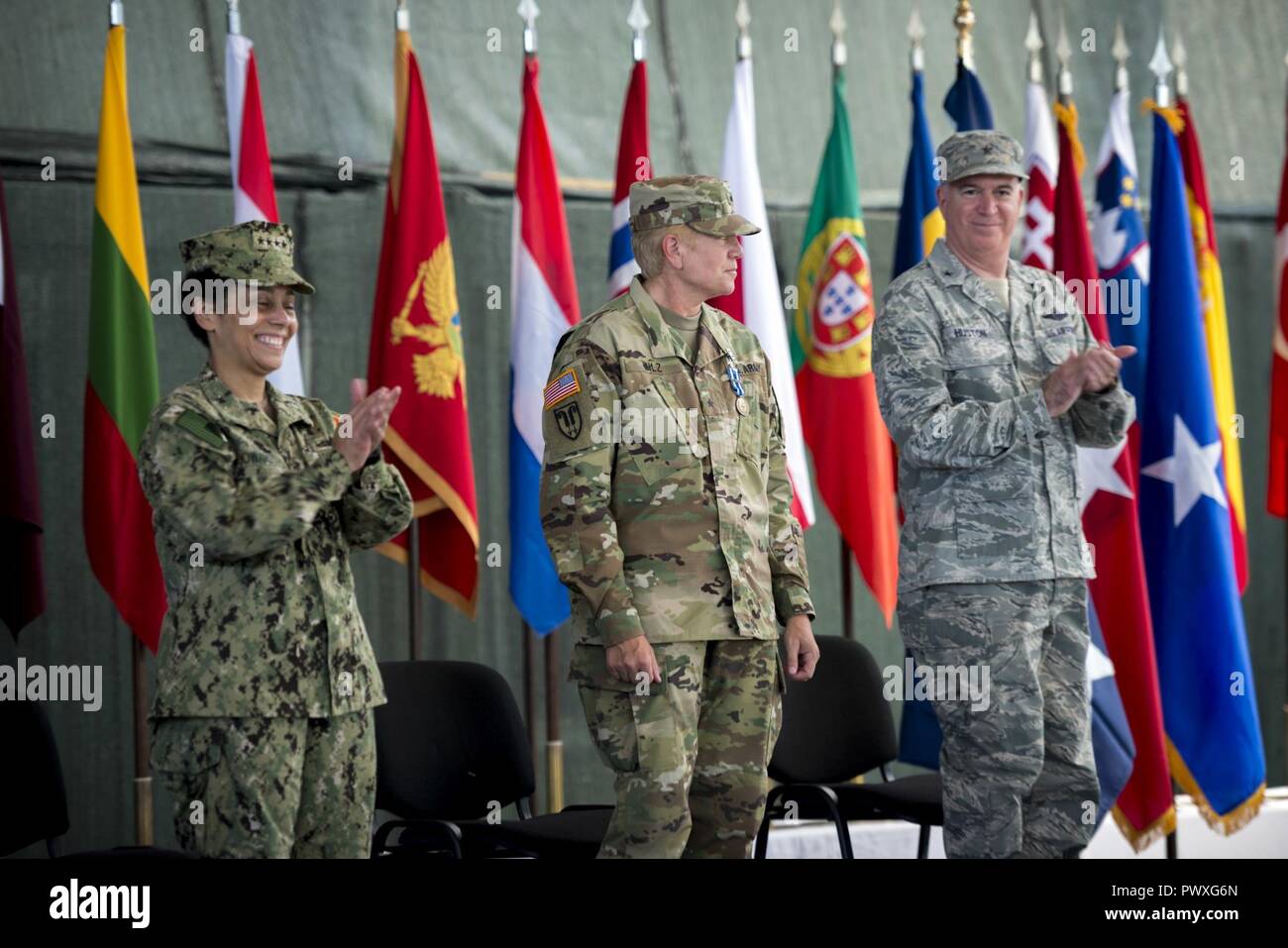 U.S. Army Brig. Gen. Giselle Wilz transfers authority of NATO ...