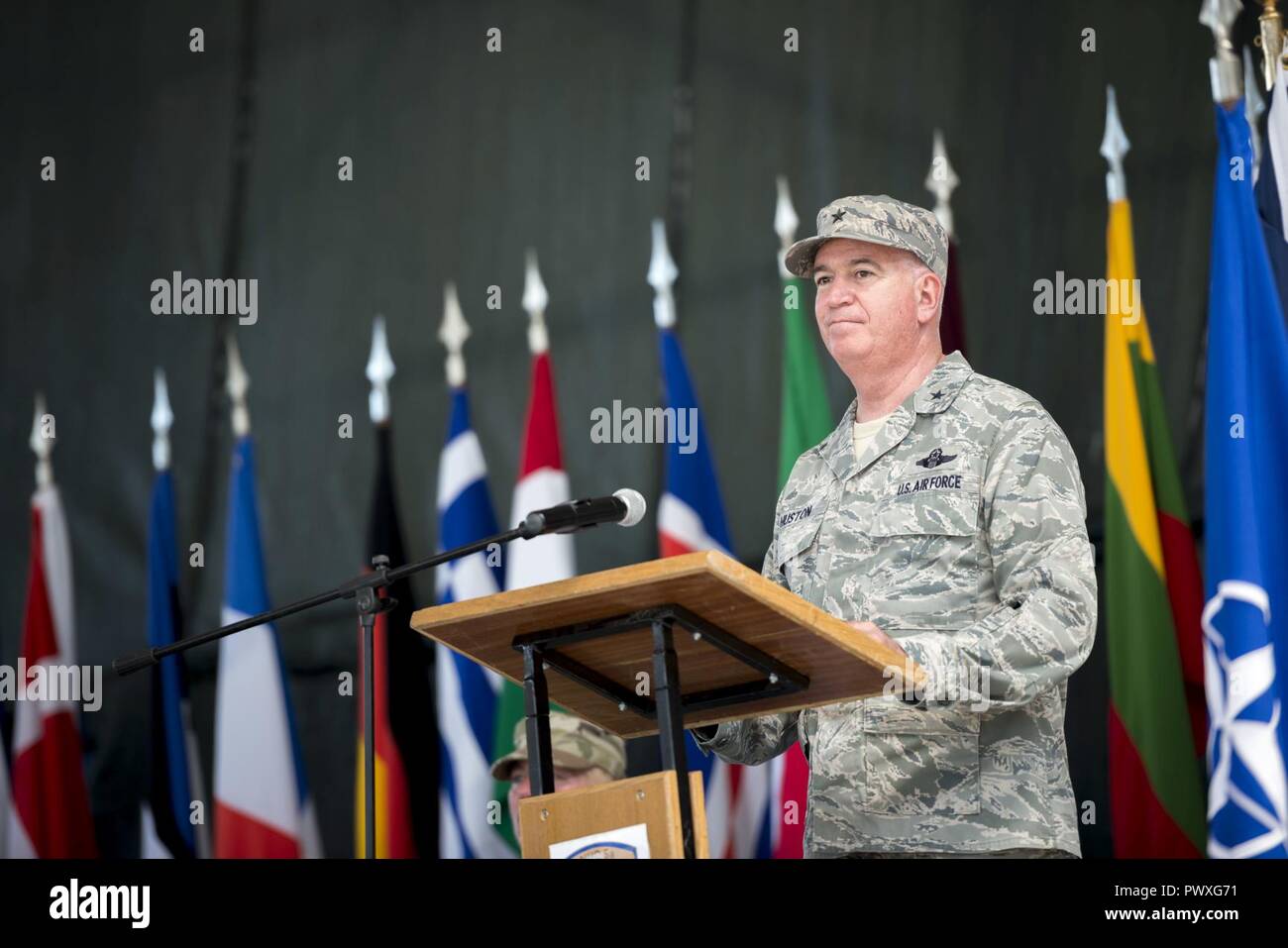 U.S. Army Brig. Gen. Giselle Wilz transfers authority of NATO ...