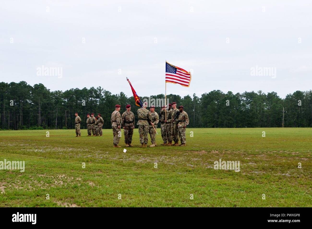 Deputy Commander of Support, Col. Michael Fenzel, stands ready with ...