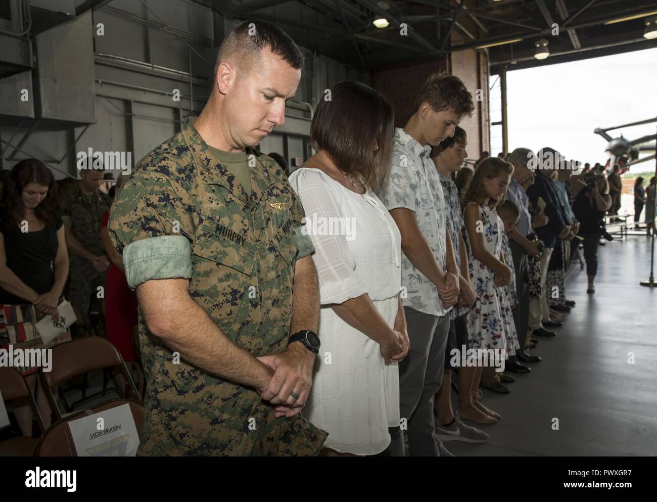 U.S. Marine Corps Lt. Col. Daniel M. Murphy, incoming commanding ...
