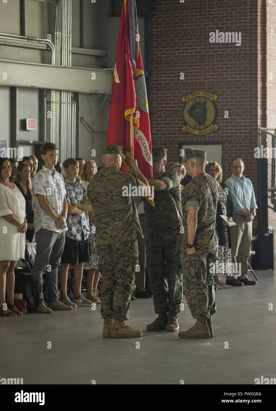 U.S. Marine Corps Lt. Col. William C. Pacatte III, commanding officer of Marine Corps Air ...