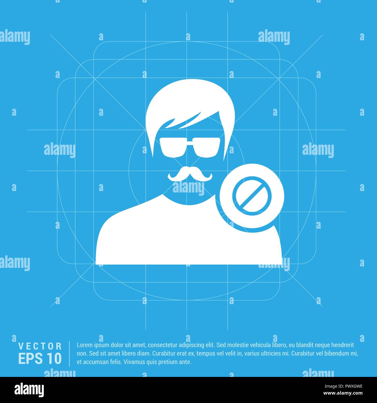 Block user icon Stock Vector Image & Art - Alamy