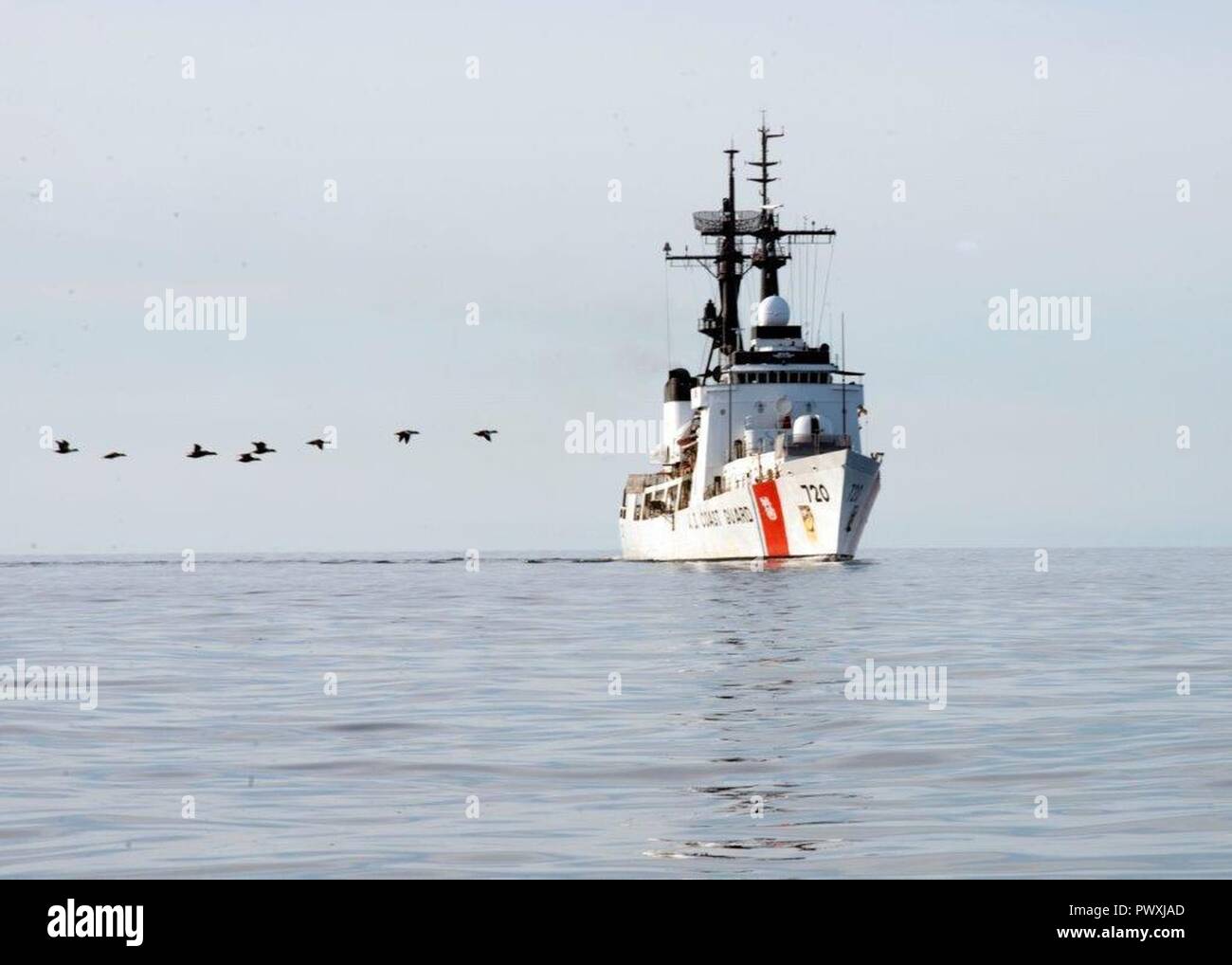 The Honolulu-based Coast Guard Cutter Sherman (WHEC 720) returned home ...