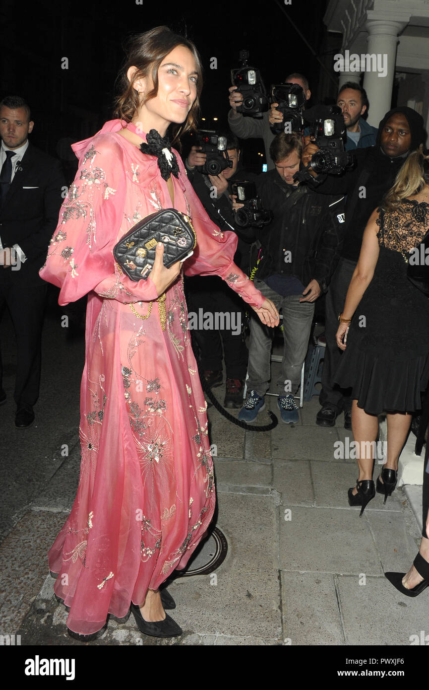 Alexa chung marks hi-res stock photography and images - Alamy