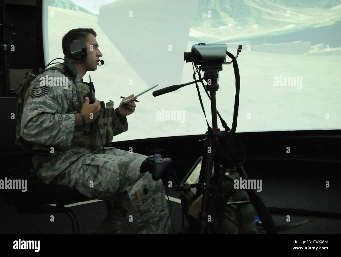 Air national guard advanced jtac training system hi-res stock ...