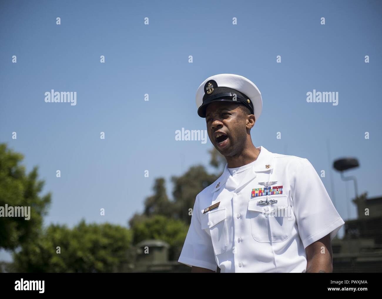 CORONADO, Calif. (July 1, 2017) Senior Chief Aviation Electrician’s ...
