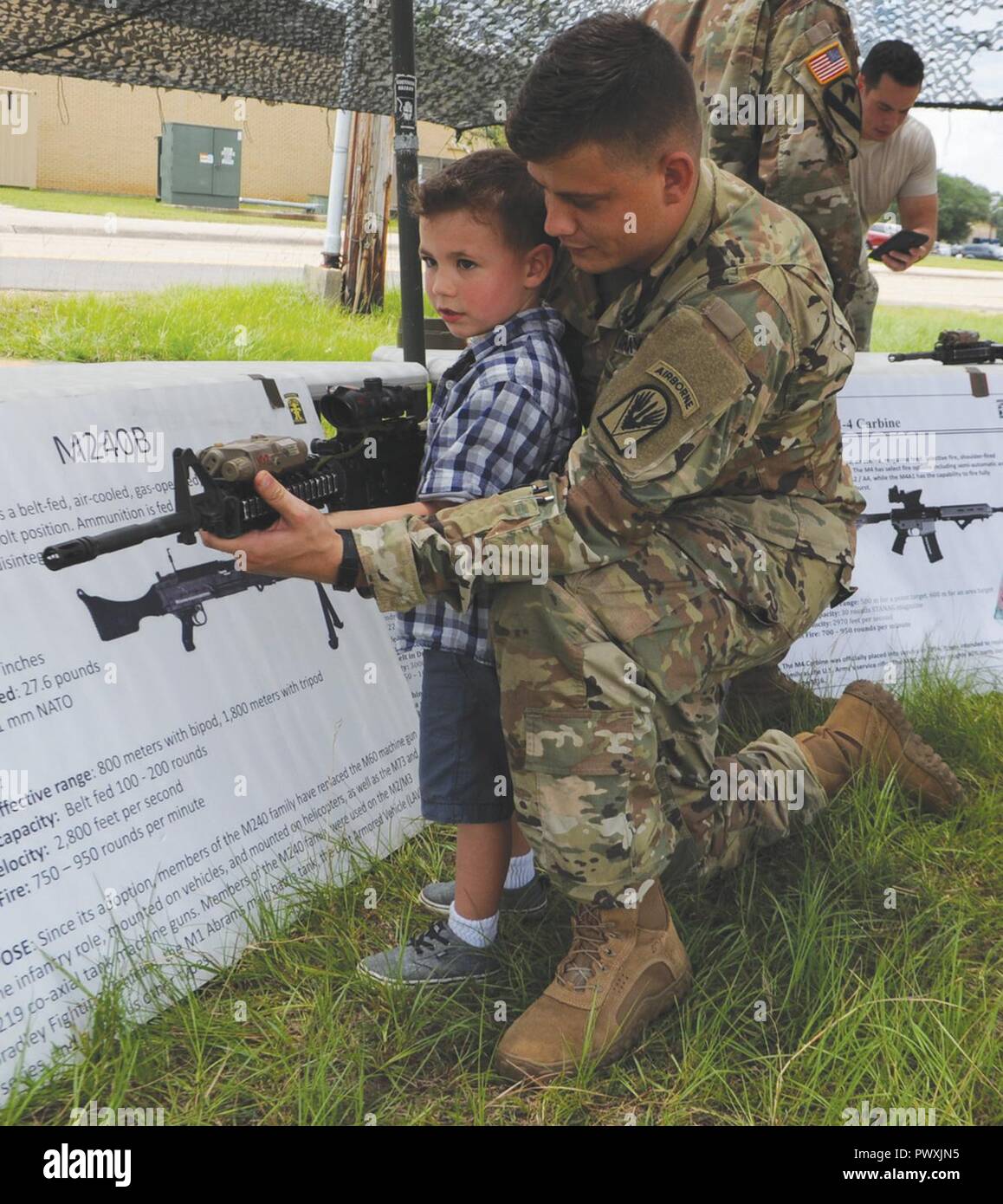 Spc. Kyle Hornack, B Company, 1st Bn (Abn(, 509th Inf Reg, shown young ...