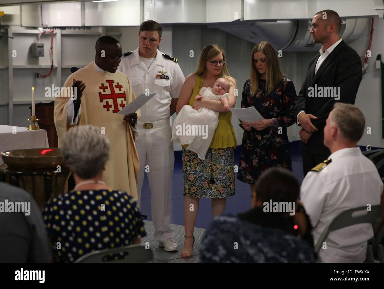 Baptizing a soldier hi-res stock photography and images - Alamy