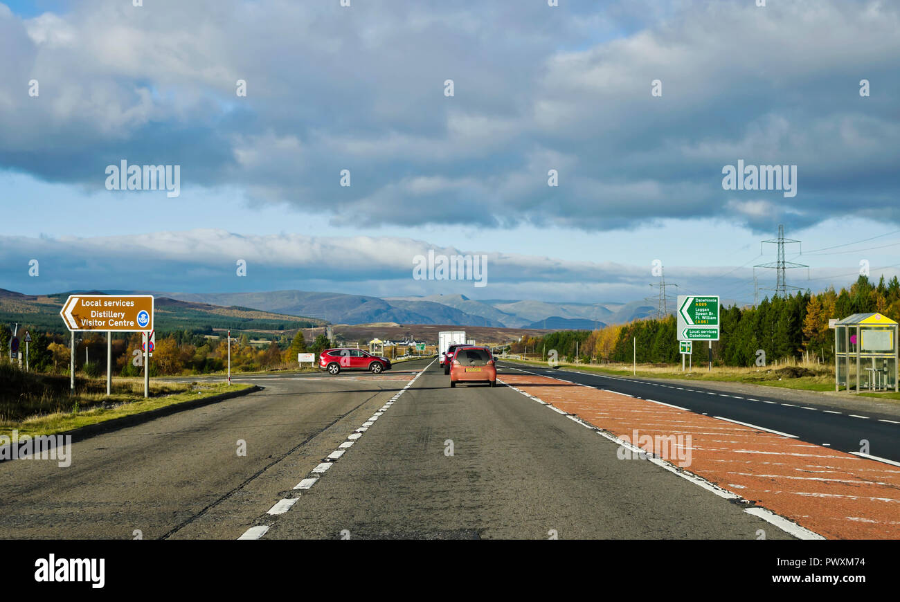 A9 road hi-res stock photography and images - Alamy