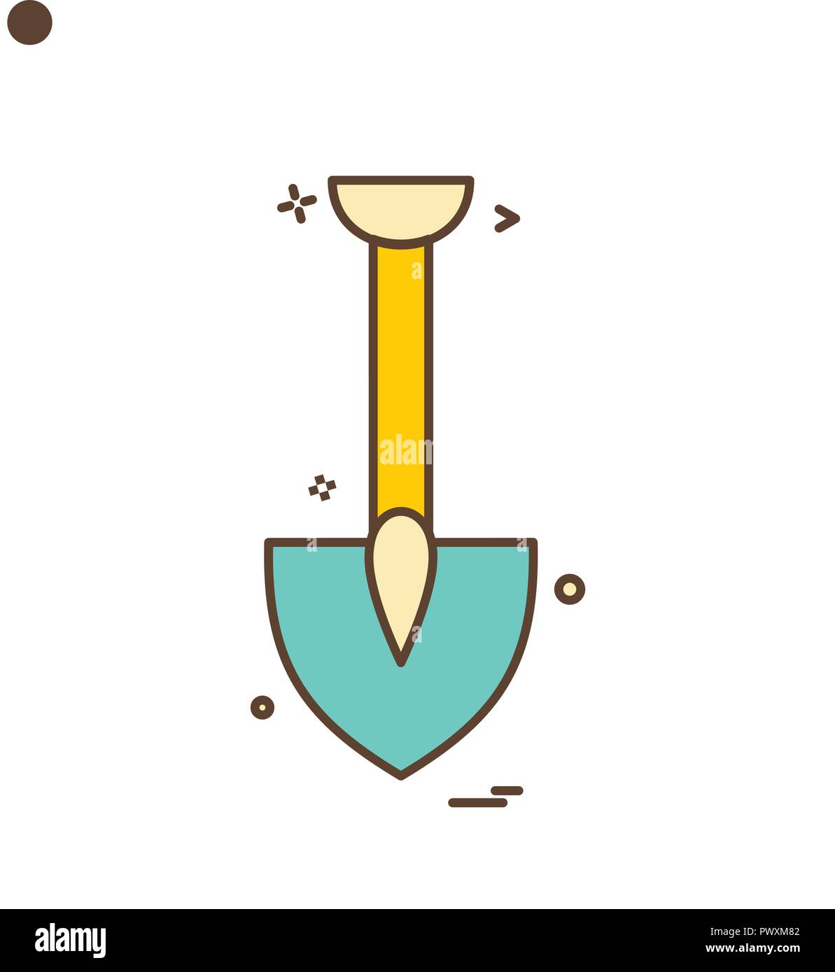 Garden spades Stock Vector Images - Alamy