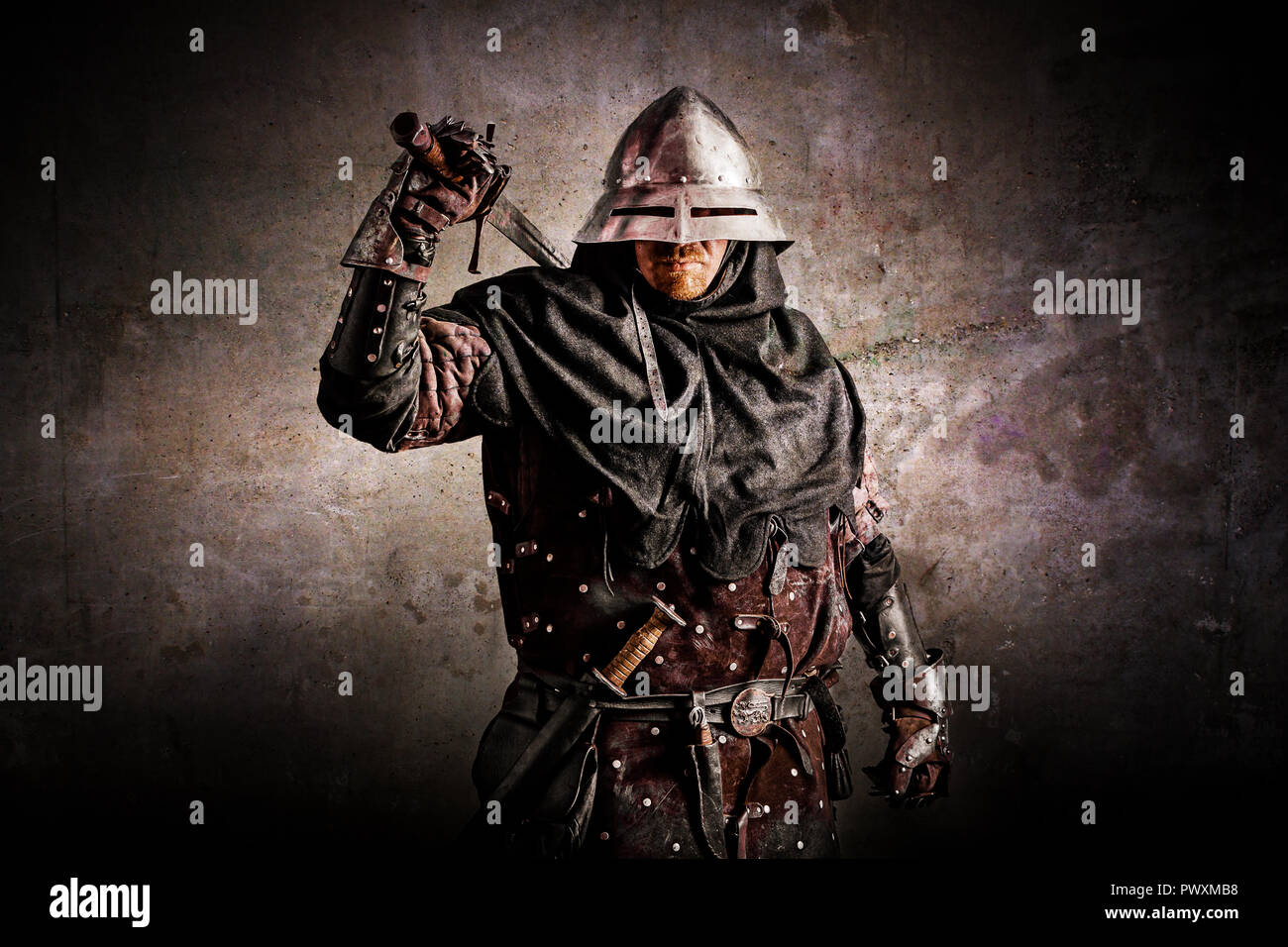 Portrait of a Knight Stock Photo - Alamy
